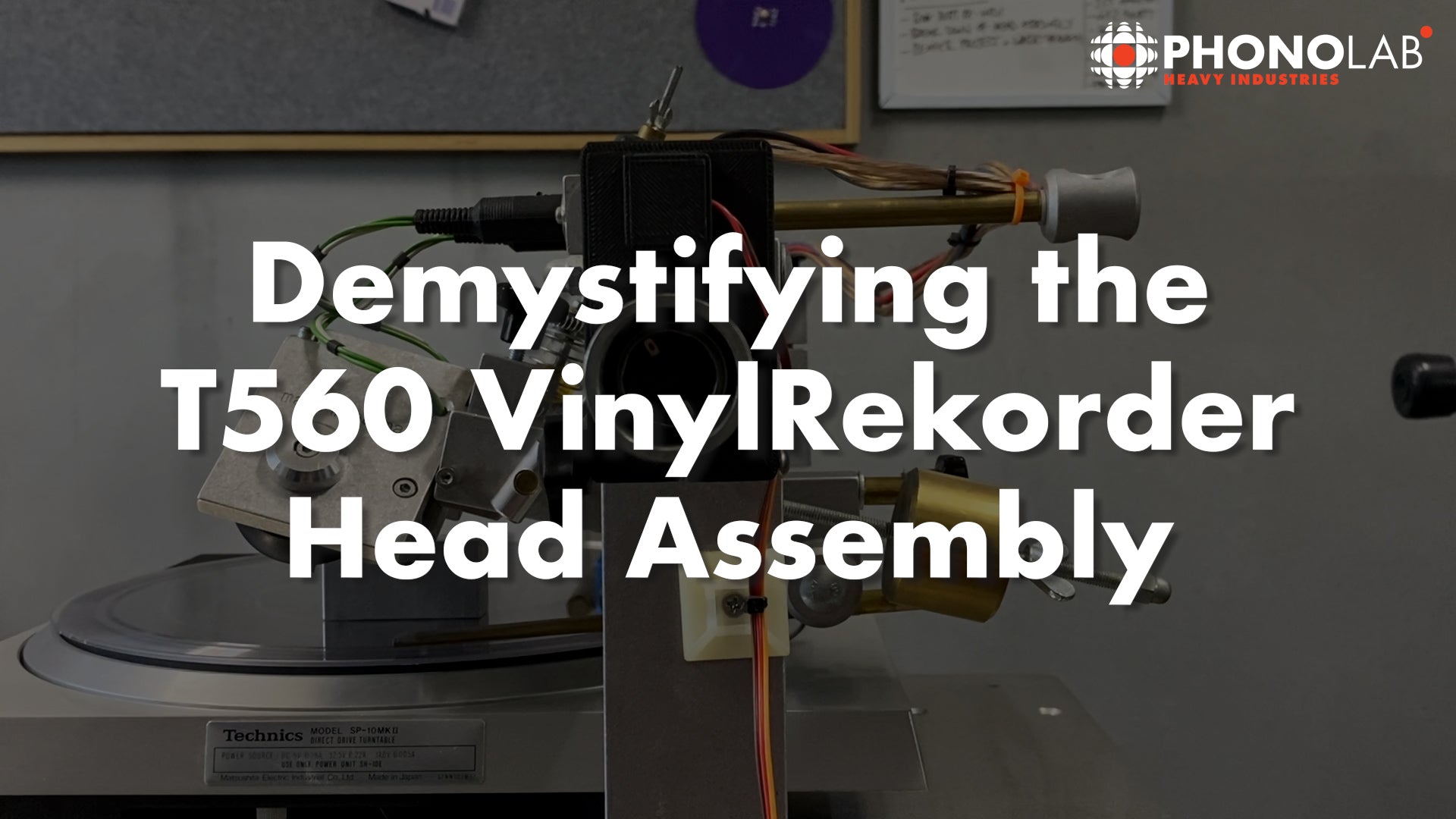 Demystifying the T560 VinylRecorder Head Assembly – PhonoLab Heavy ...