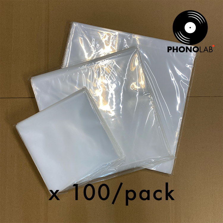 Plastic Outer Sleeves (PE, 75 microns) – PhonoLab Heavy Industries