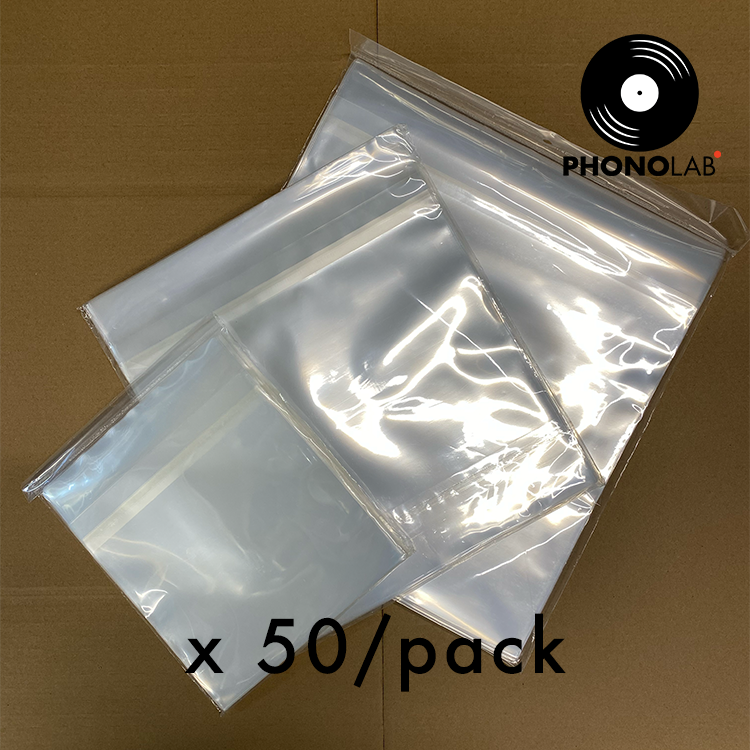 Resealable Plastic Outer Sleeves (PP, 75 microns) – PhonoLab Heavy ...